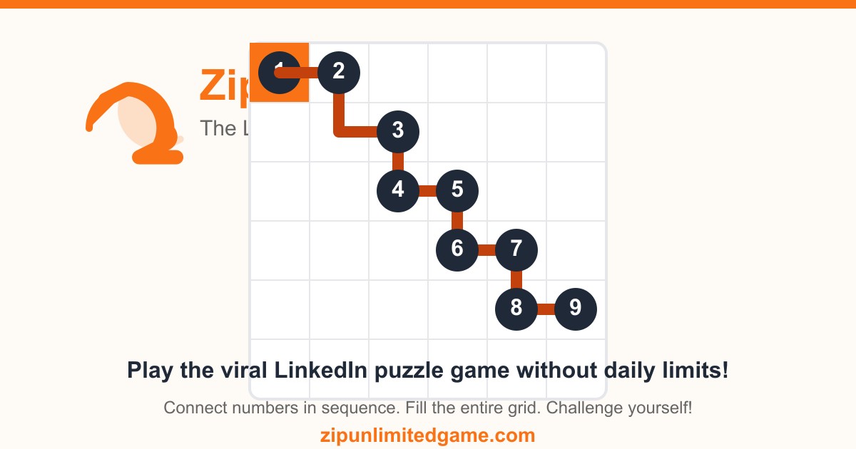 Zip Unlimited - Play the Viral LinkedIn Puzzle Game Without Limits Zip Unlimited - Play the Viral LinkedIn Puzzle Game Without Limits